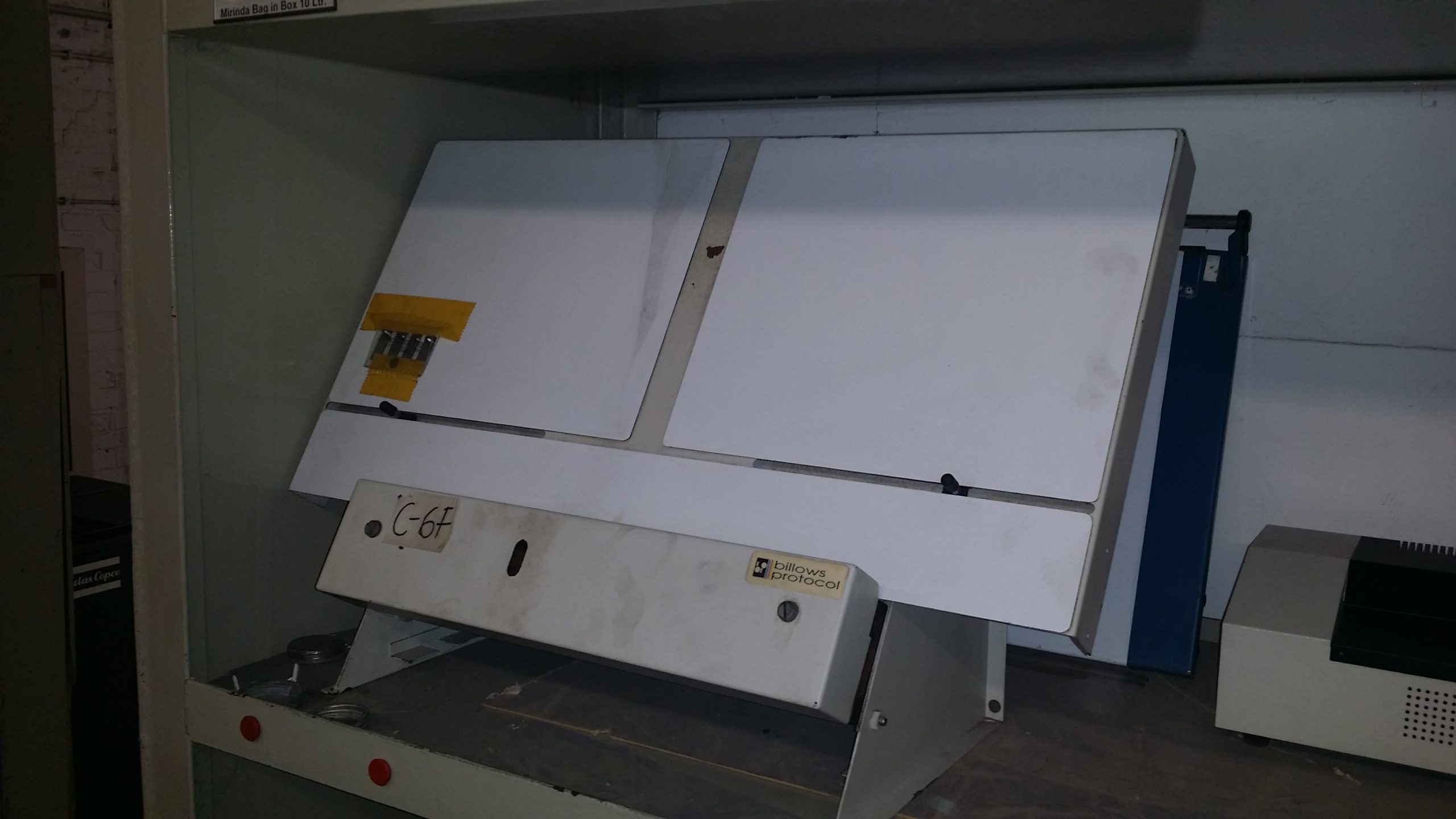 Billows Protocol Register System | AGM Anwar Graphische Maschinen GmbH