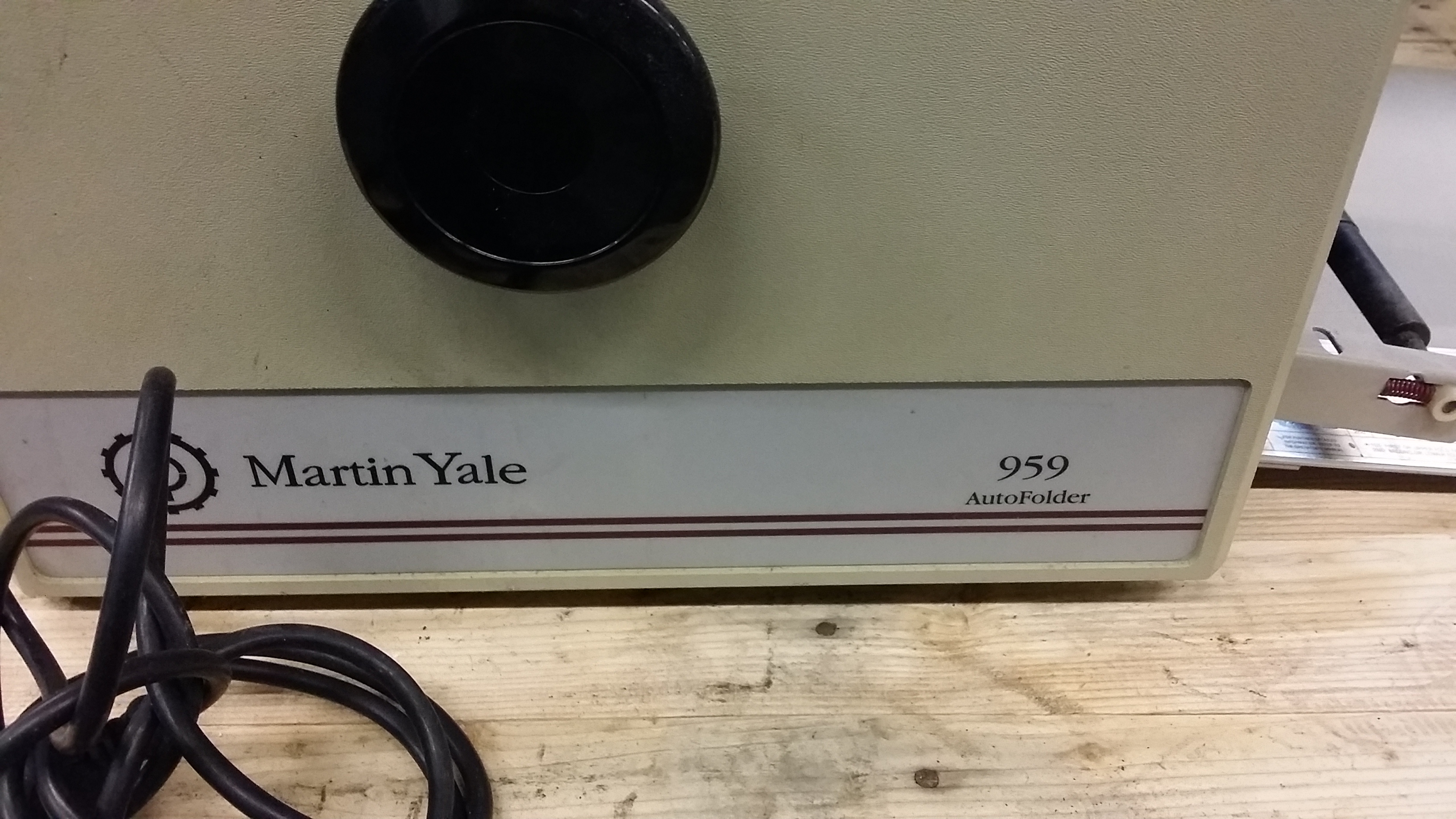 Martin Yale 959 Autofolder | AGM Anwar Graphische Maschinen GmbH