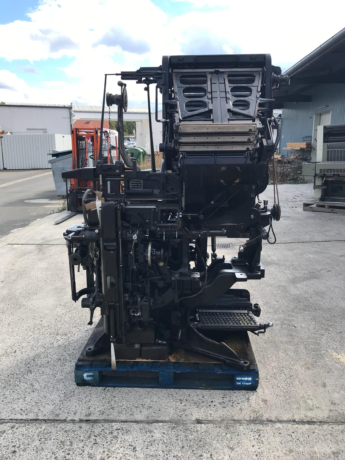 Mergenthaler Linotype | AGM Anwar Graphische Maschinen GmbH