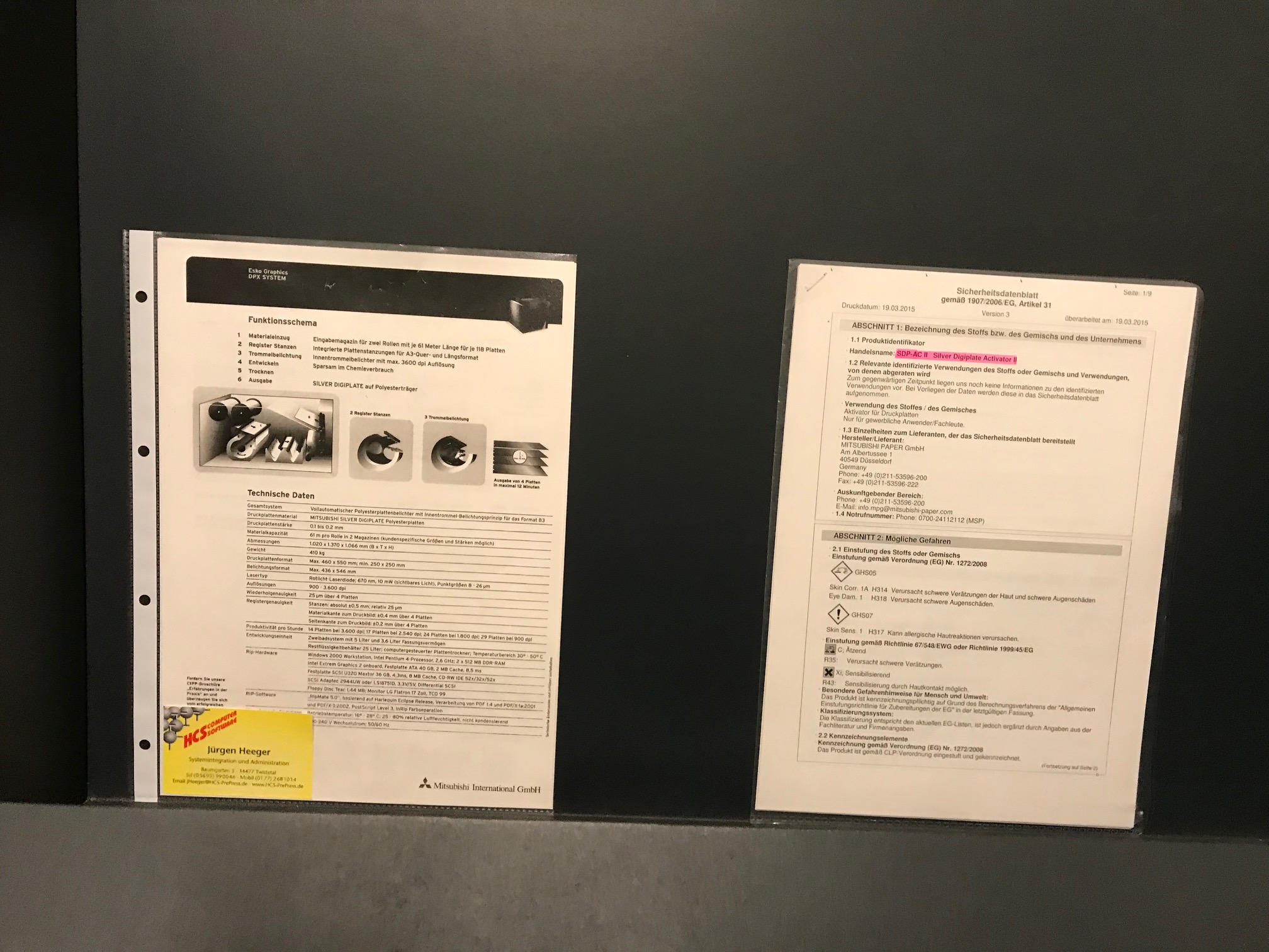 Eskofot DPX System Purup | AGM Anwar Graphische Maschinen GmbH