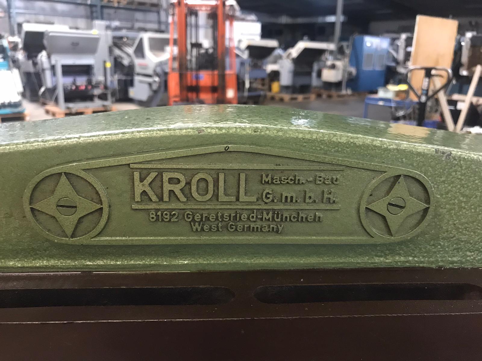 Kroll Creasing and Perforation Machine | AGM Anwar Graphische Maschinen ...