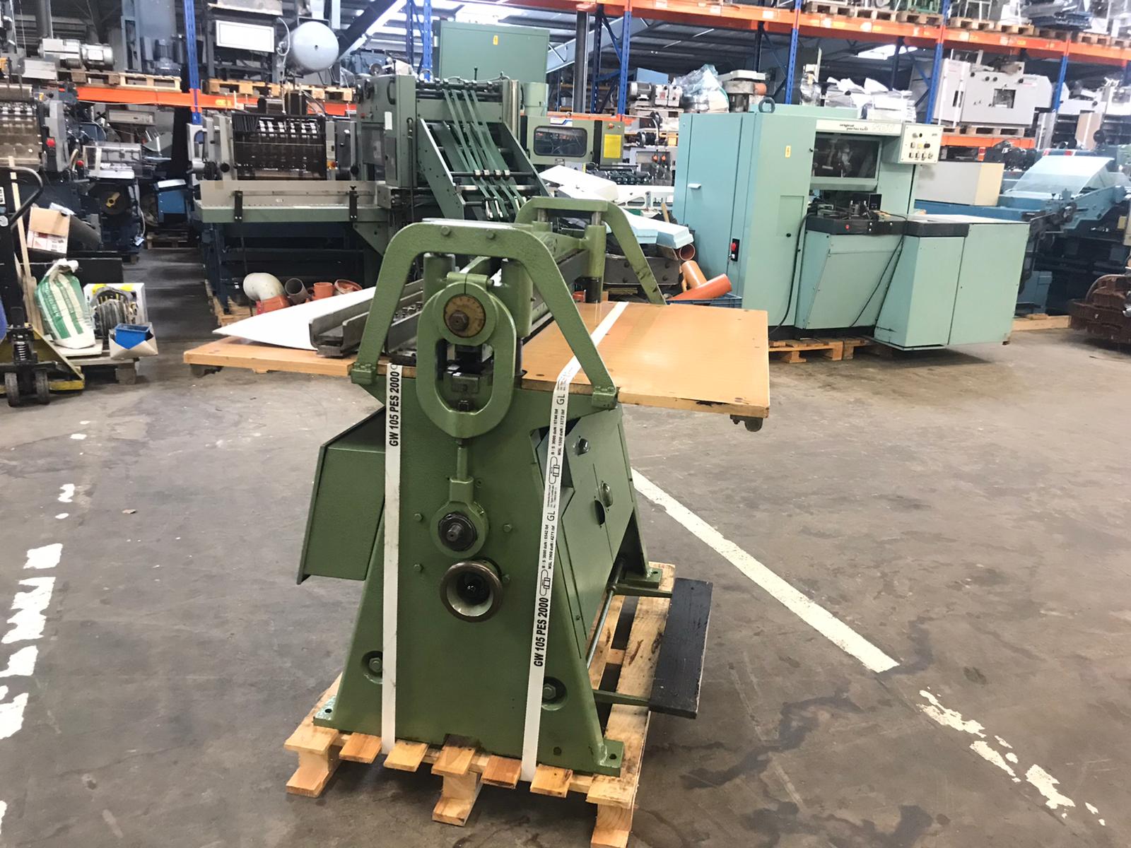 Kroll Creasing and Perforation Machine | AGM Anwar Graphische Maschinen ...