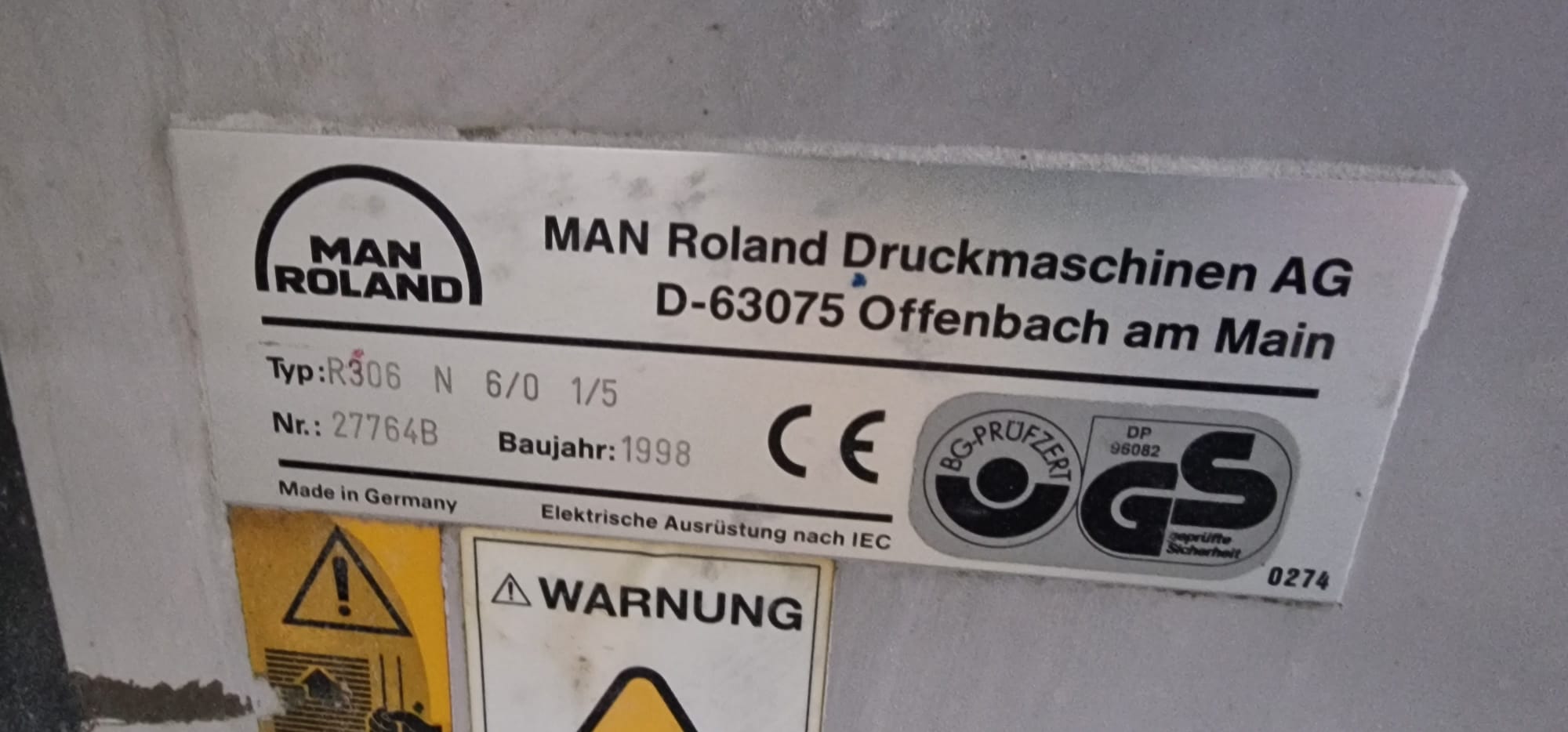 MAN Roland R306 N | AGM Anwar Graphische Maschinen GmbH