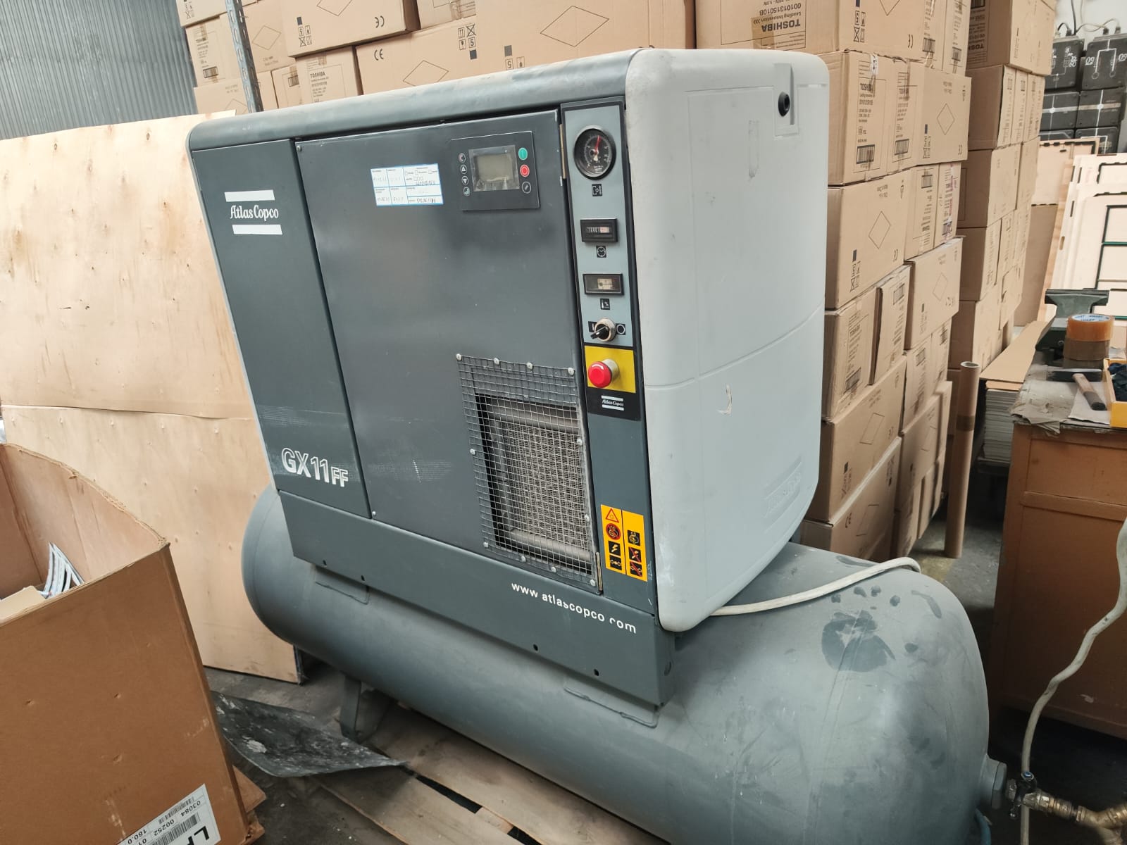 Atlas Copco GX11FF | AGM Anwar Graphische Maschinen GmbH