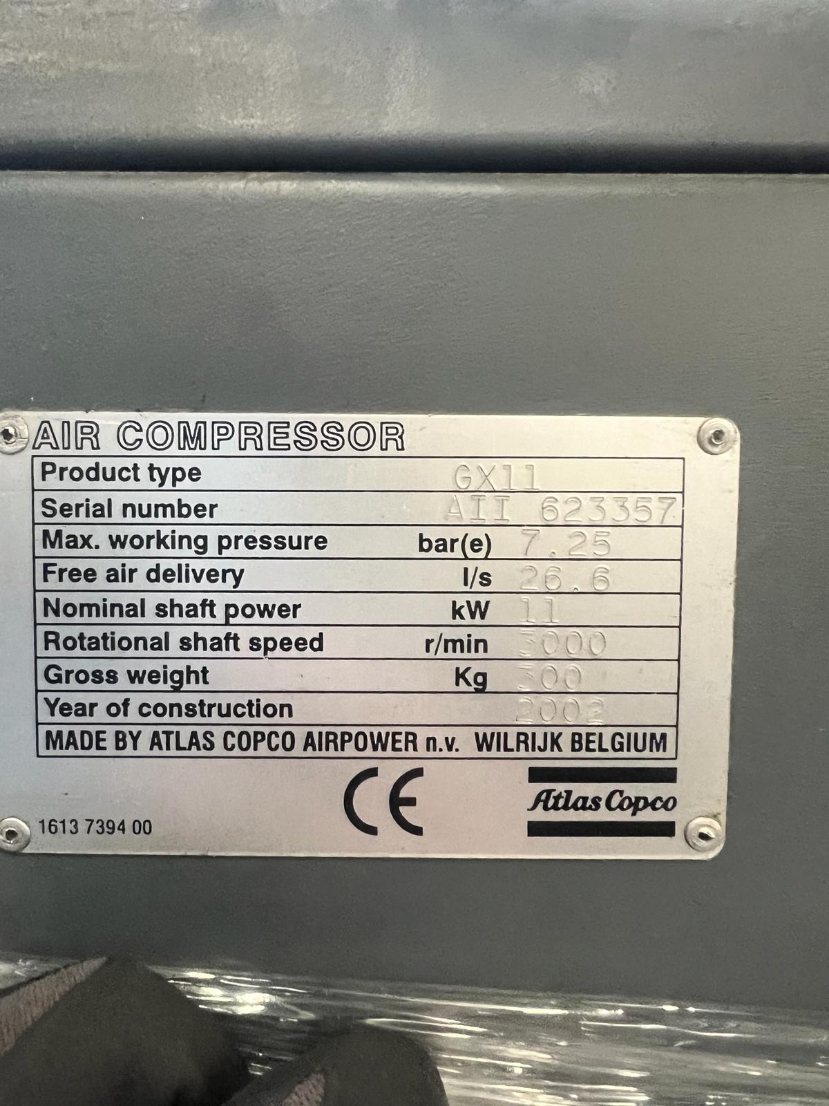 Atlas Copco GX11FF | AGM Anwar Graphische Maschinen GmbH