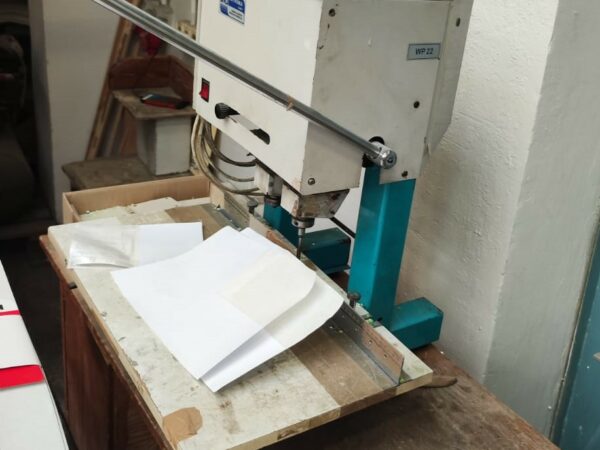 WP 22 Paper Drill Machine | AGM Anwar Graphische Maschinen GmbH