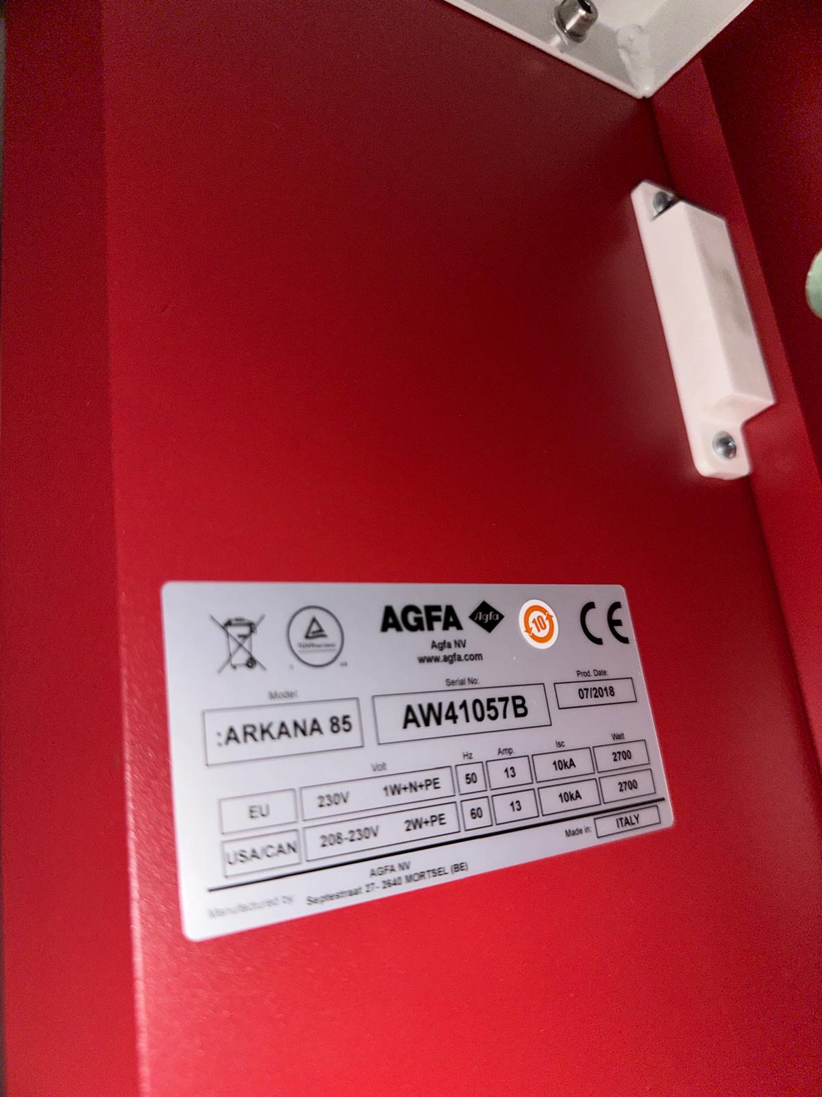 Agfa Arkana 85 | AGM Anwar Graphische Maschinen GmbH