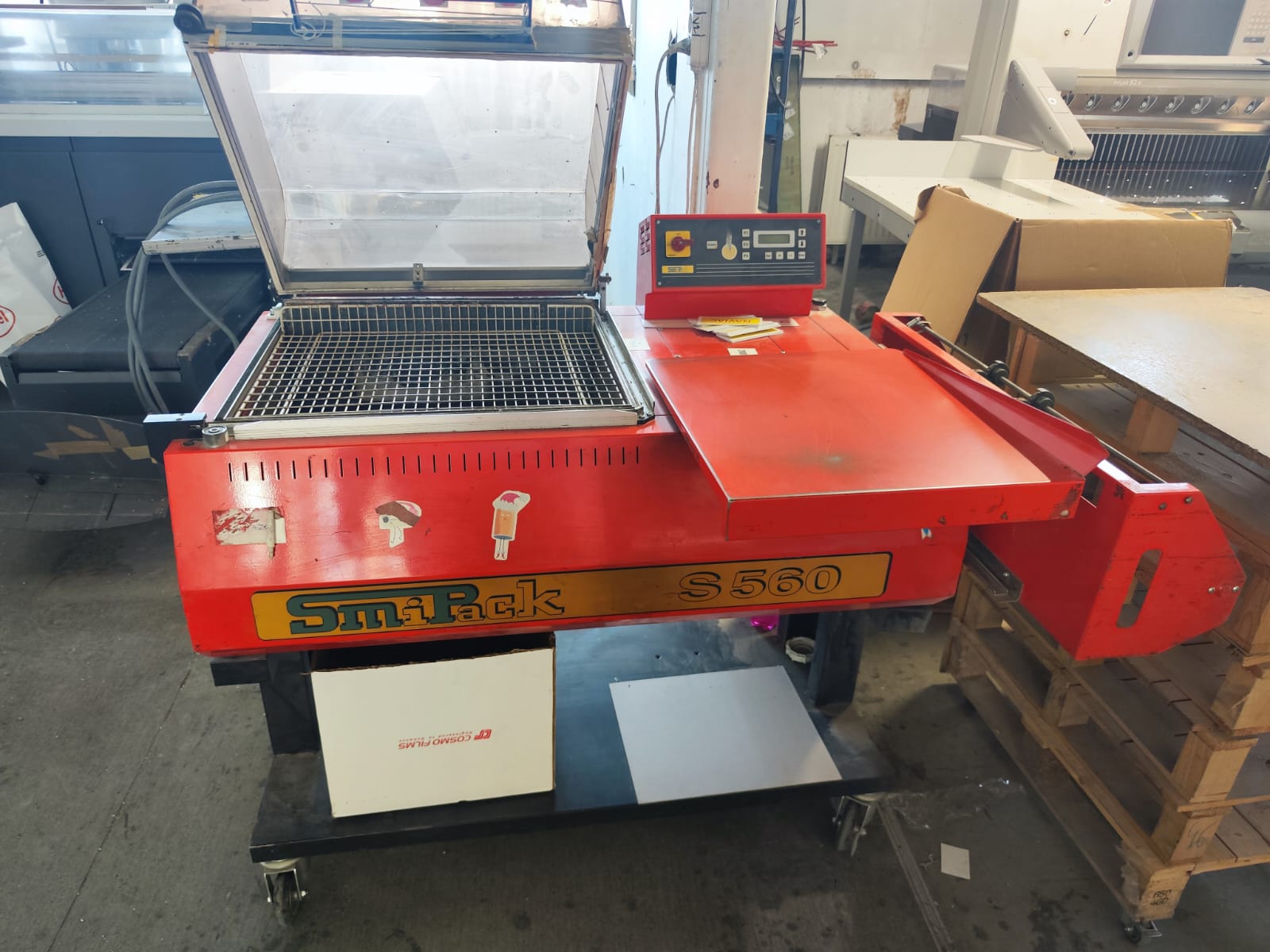 Smipack S560 Red | AGM Anwar Graphische Maschinen GmbH