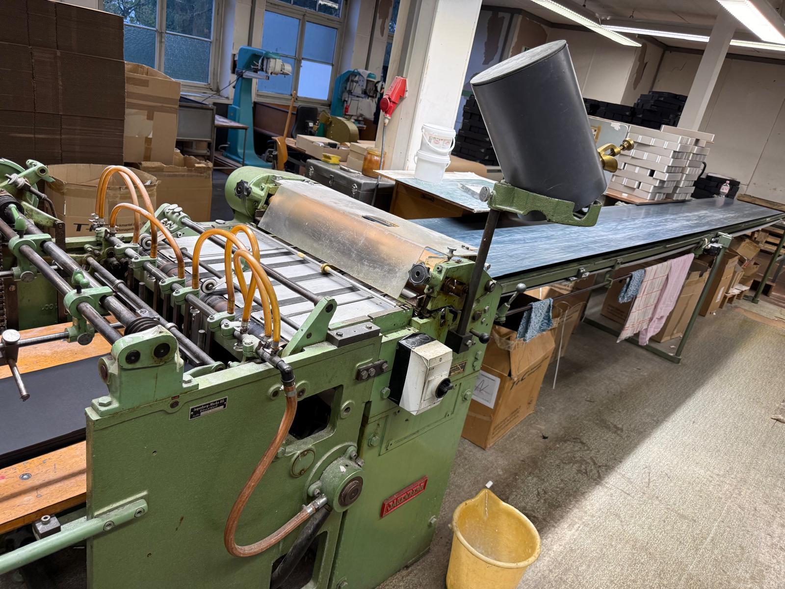 Jagenberg Gluing Machine | AGM Anwar Graphische Maschinen GmbH