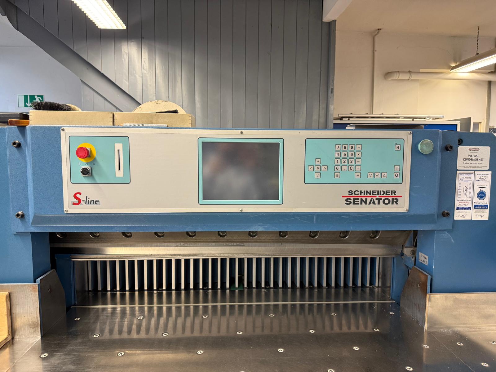 Schneider Senator 115H S-Line | AGM Anwar Graphische Maschinen GmbH