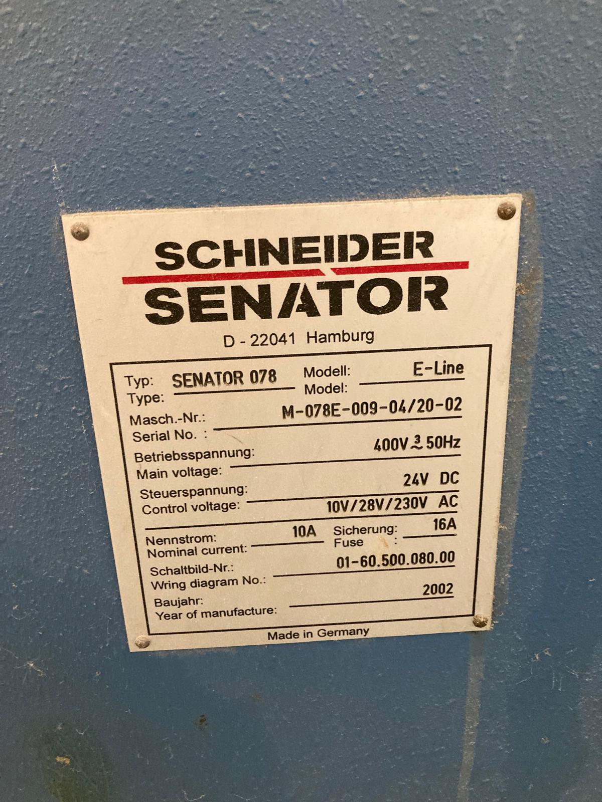 Schneider Senator 78 E-Line | AGM Anwar Graphische Maschinen GmbH